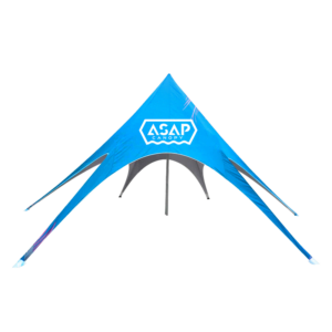 STAR TENTS Single Pole Or Double Pole – ASAP CANOPY