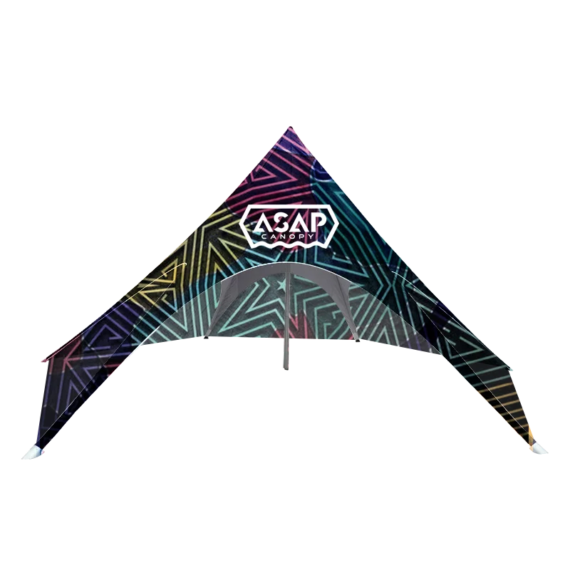 52ft Single Pole Star Canopy | Star Tents | ASAP CANOPY
