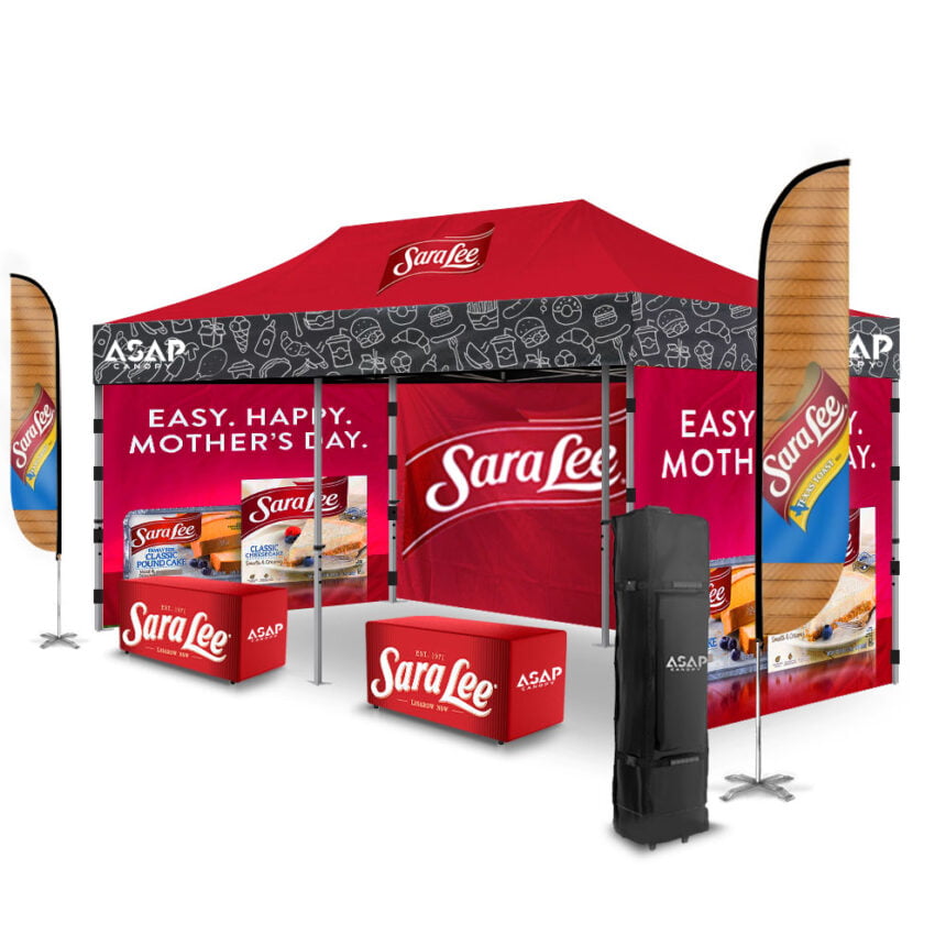Custom Logo Canopy：10x20ft Pop Up Canopy Tent With Logo