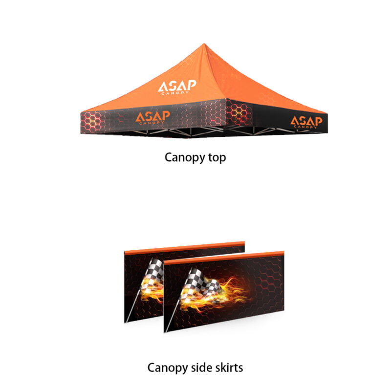 Demonstrates Durable Heavy Duty Custom Canopy