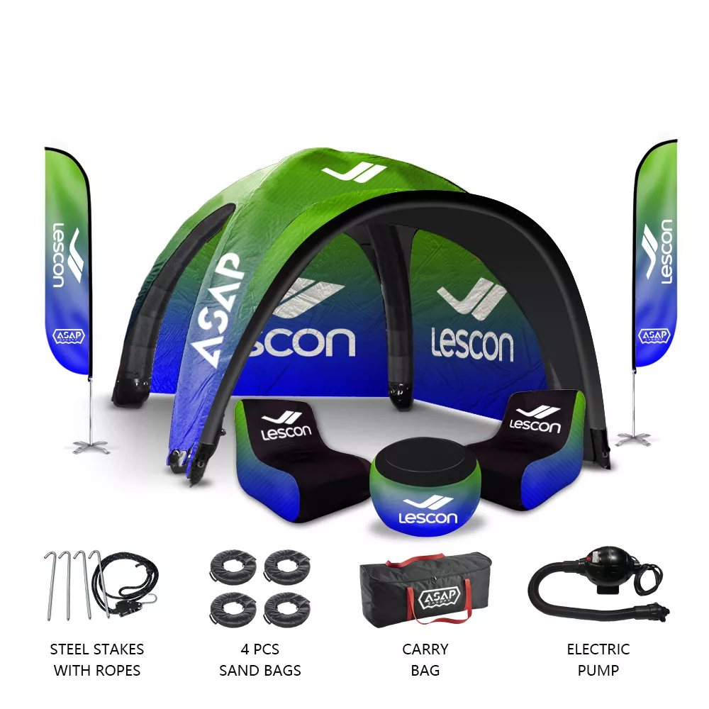 Custom Inflatable Tents：10x10ft Unique Inflatable Tents