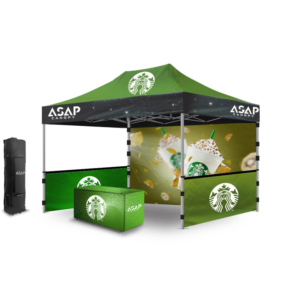 Custom Tent Meets Starbucks: Brewing Success