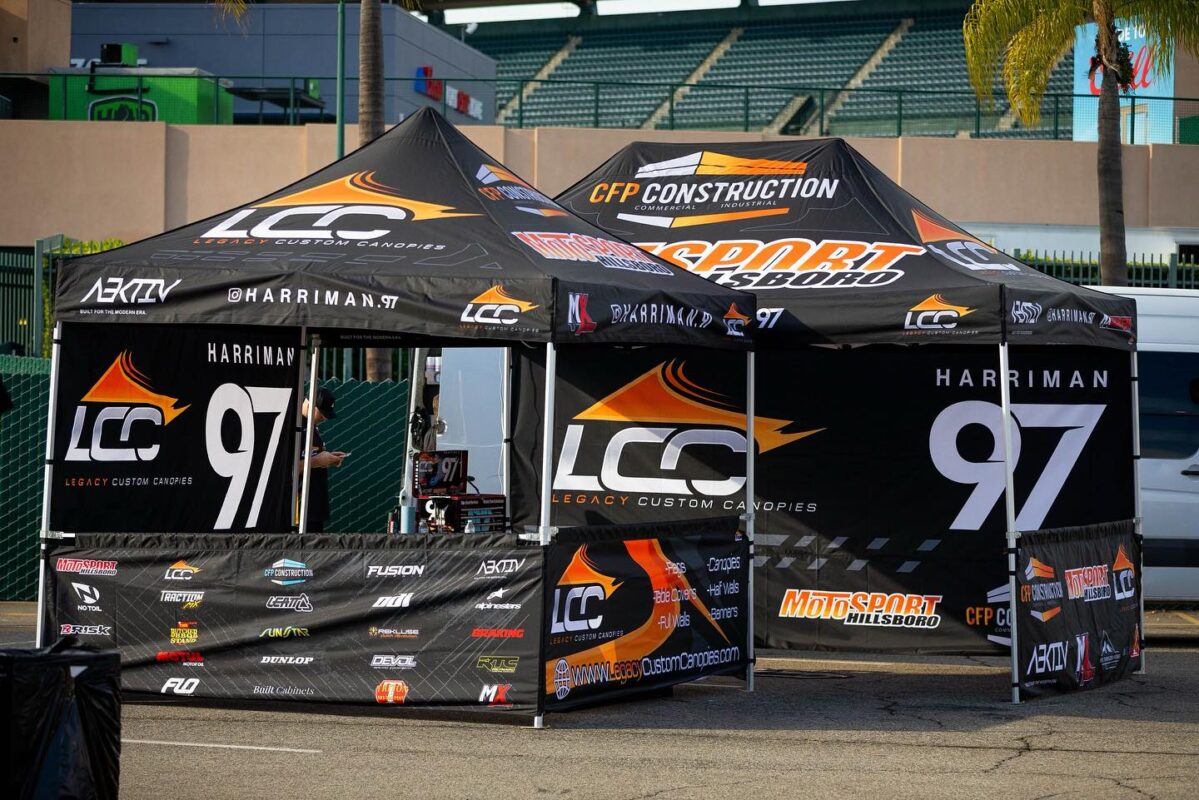 Tent With Your Logo Graphics Production Process: